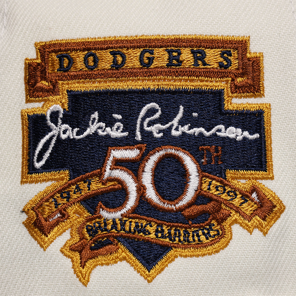 Brooklyn Dodgers Script Chrome Blue 2 Tone Jackie Robinson 50th Annive ...