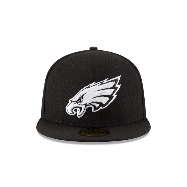 Philadelphia Eagles Black On White 59Fifty Fitted – CROWN MINDED