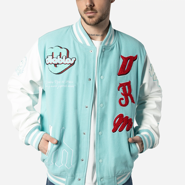 Diablos Rojos Del Mexico LMB Athleisure Bomber Jacket – CROWN MINDED