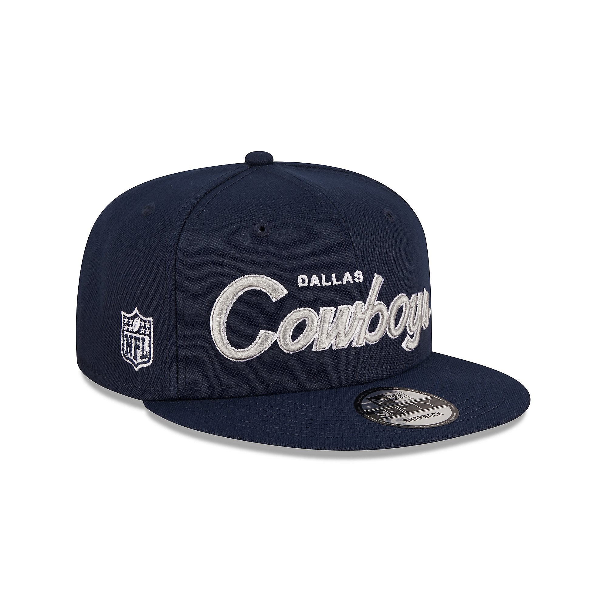 Dallas Cowboys Script NFL 9Fifty Snapback – CROWN MINDED
