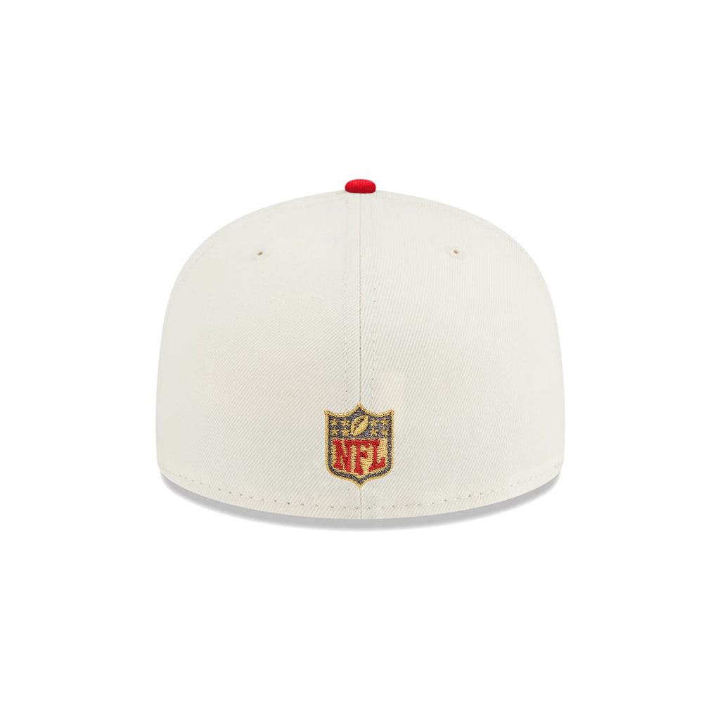 San Francisco 49ers Chrome Red 2 Tone Super Bowl XXIV SP 59Fifty Fitte ...
