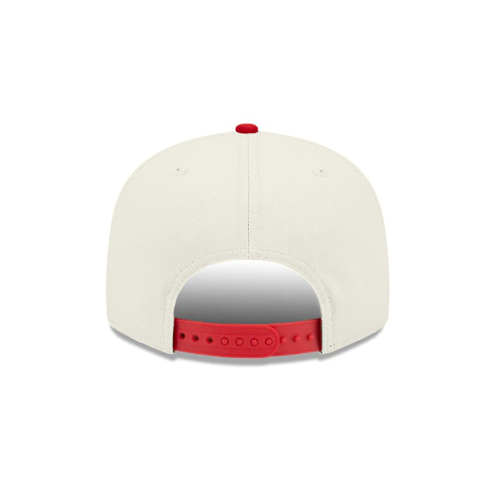 San Francisco 49ers SF Chrome Red 2 Tone 75th Anniversary 9Fifty Snapb ...