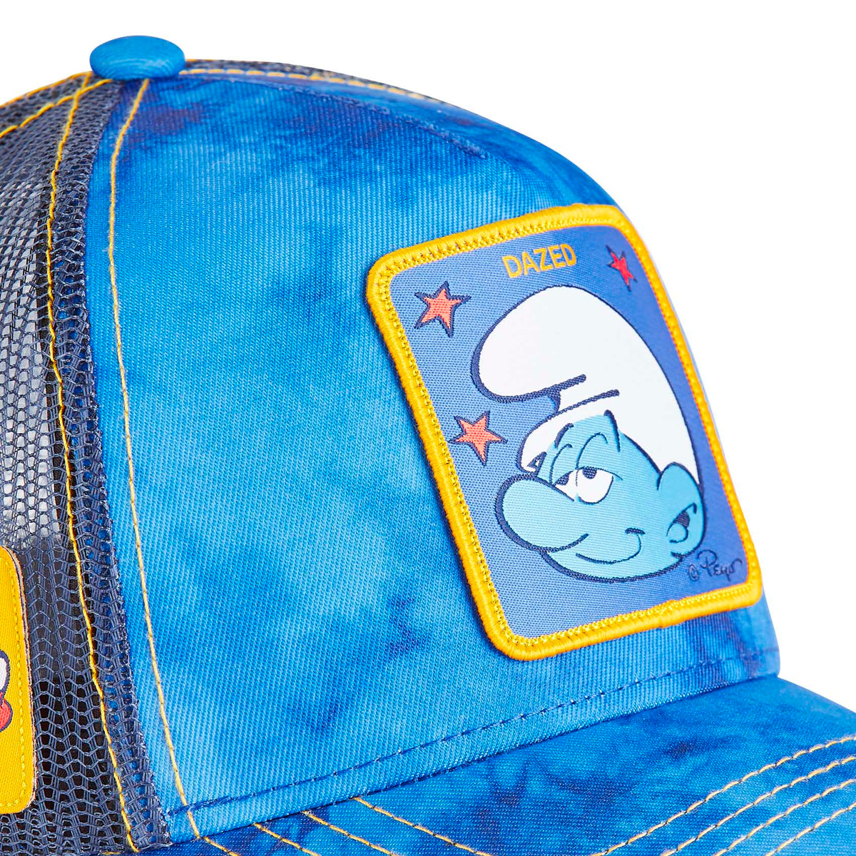CAPSLAB X The Smurfs Mushroom Trucker Hat – CROWN MINDED