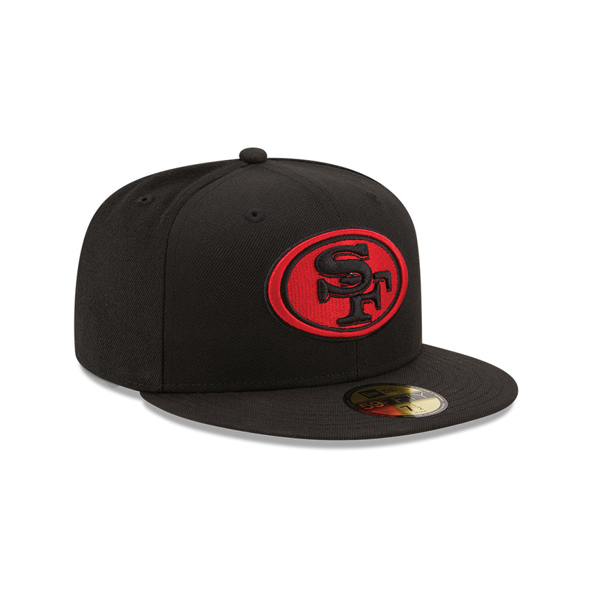 San Francisco 49ers Black Alternate 59Fifty Fitted Hat – CROWN MINDED