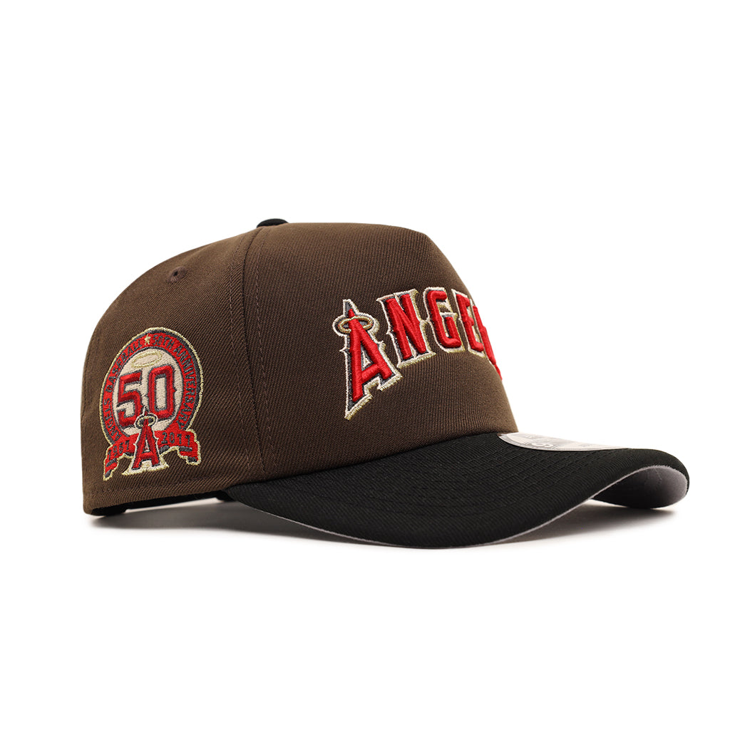 Anaheim Angels Walnut Black 2 Tone 50th Anniversary SP 9Forty A-Frame ...