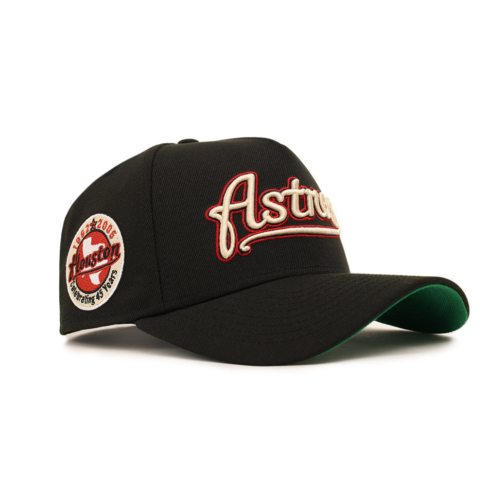 Houston Astros 45th Anniversary SP Black 9Forty A-Frame Snapback ...