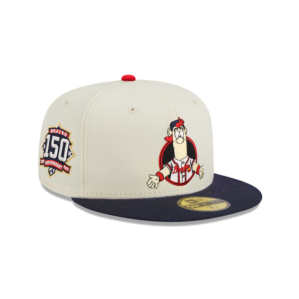 Atlanta Braves Blooper Mascot Chrome Navy 2 Tone 150th Anniversary SP ...