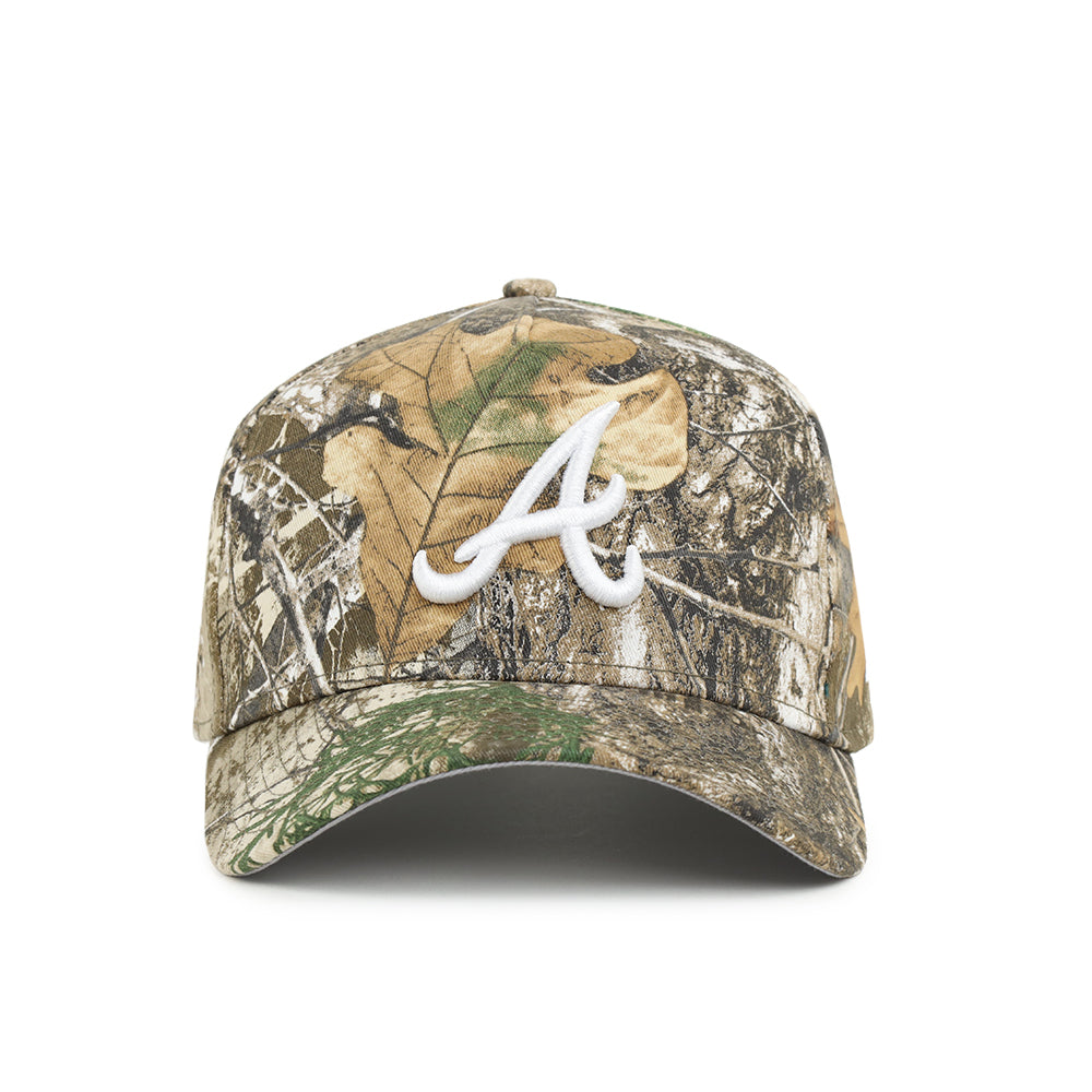 Atlanta Braves Real Tree 9Forty A-Frame Snapback – CROWN MINDED