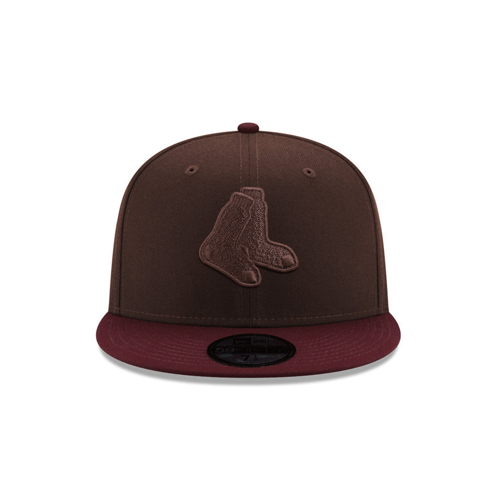 Boston Red Sox Brown Maroon 2 Tone 2007 World Series 59Fifty Fitted ...