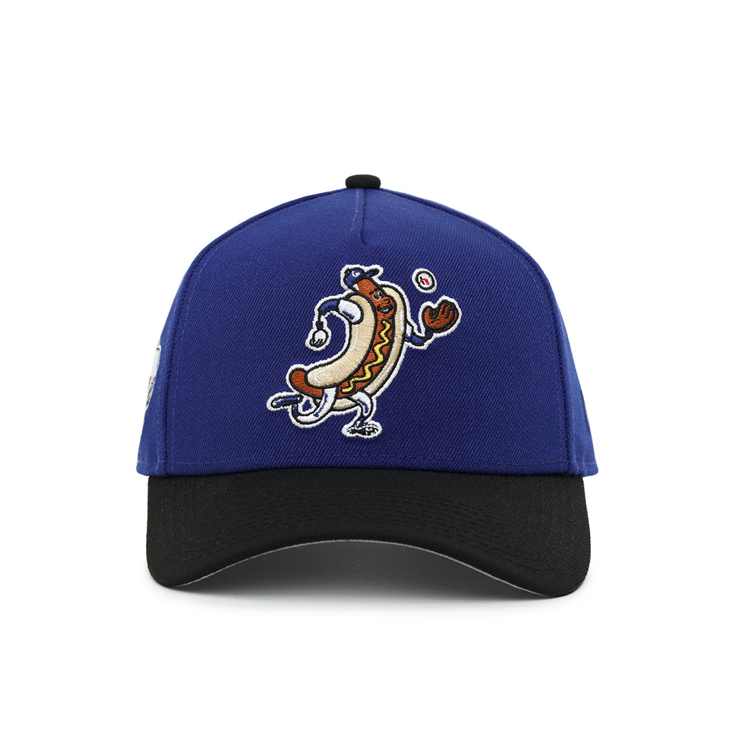 Los Angeles Dodgers Dodger Dog Royal Black 2 Tone Stadium 40th Anniver ...