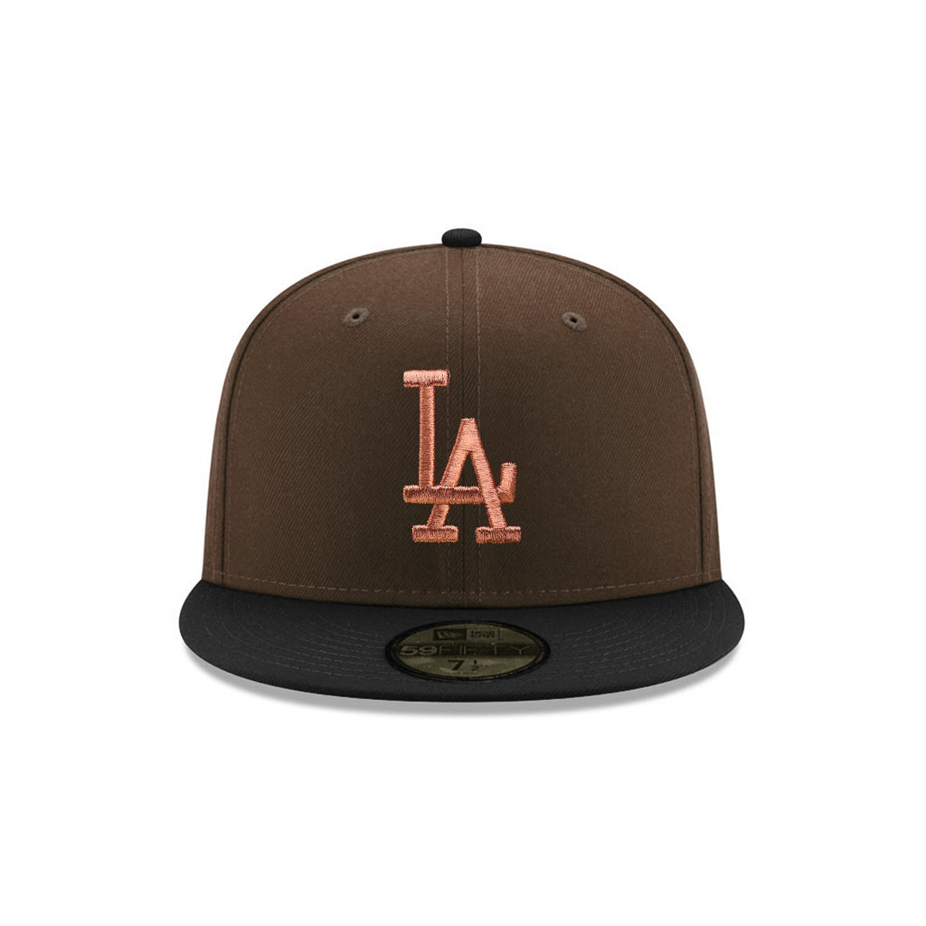 Los Angeles Dodgers Walnut Black 2 Tone Jackie Robinson SP 59Fifty Fit ...