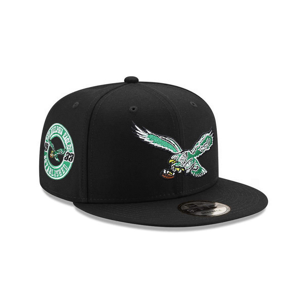 Philadelphia Eagles Established 1933 SP Black 9Fifty SnapbacK – CROWN ...