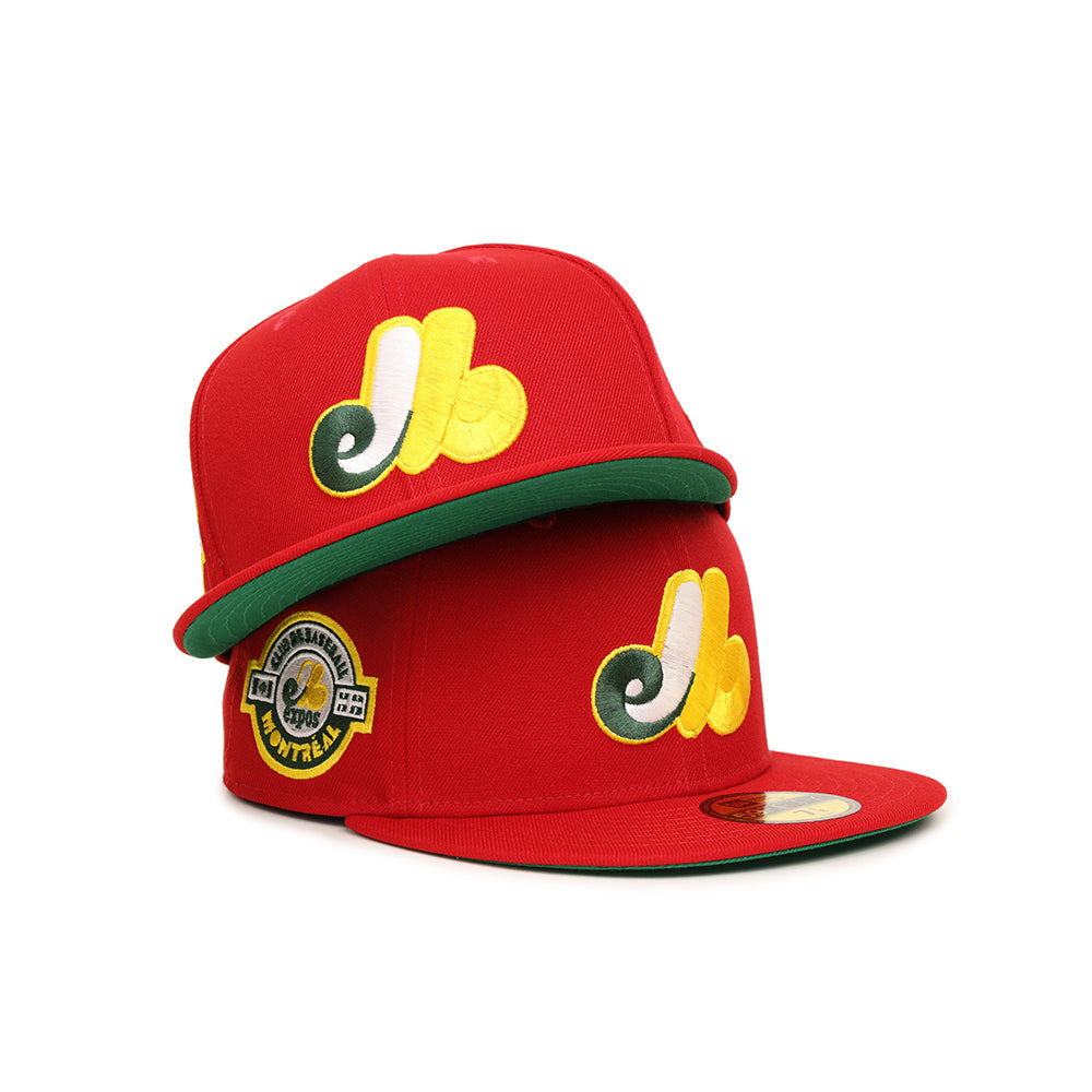 Montreal Expos Scarlet Red Club De Baseball SP 59Fifty Fitted – CROWN ...