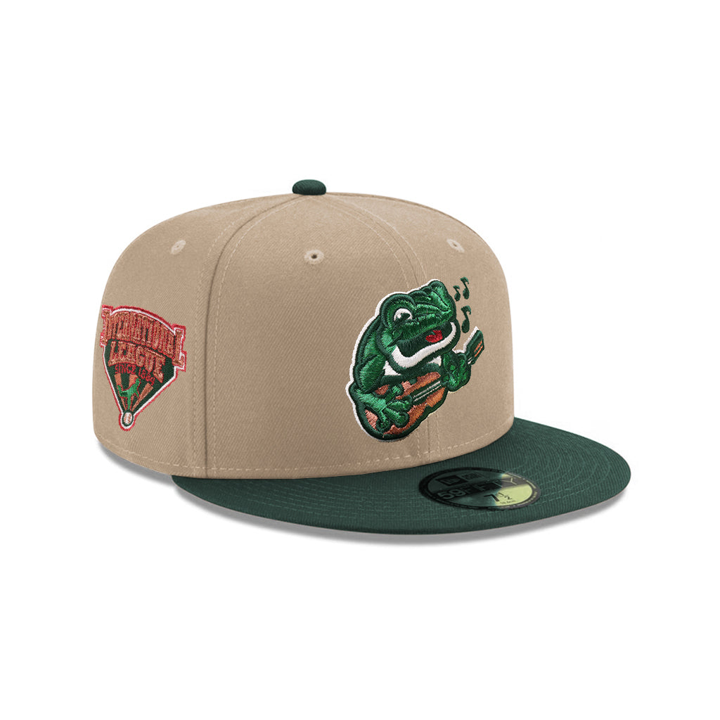 Lehigh Valley Iron Pigs Camel Dark Green 2 Tone International League S ...