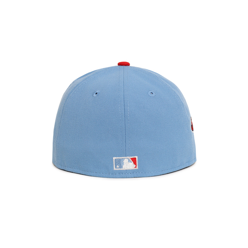 Cleveland Indians Blue Red 2 Tone Jacobs Field SP 59Fifty Fitted ...