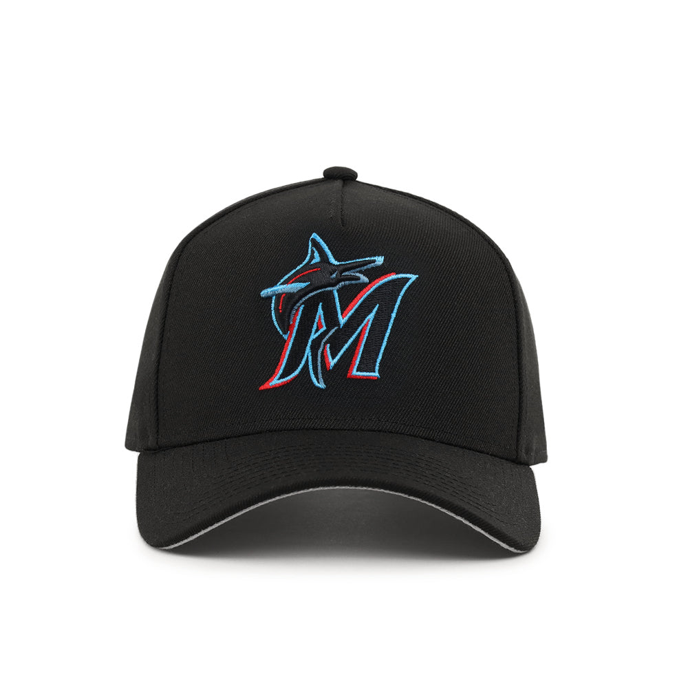 Miami Marlins 9Forty A-Frame Team Color Snapback – CROWN MINDED
