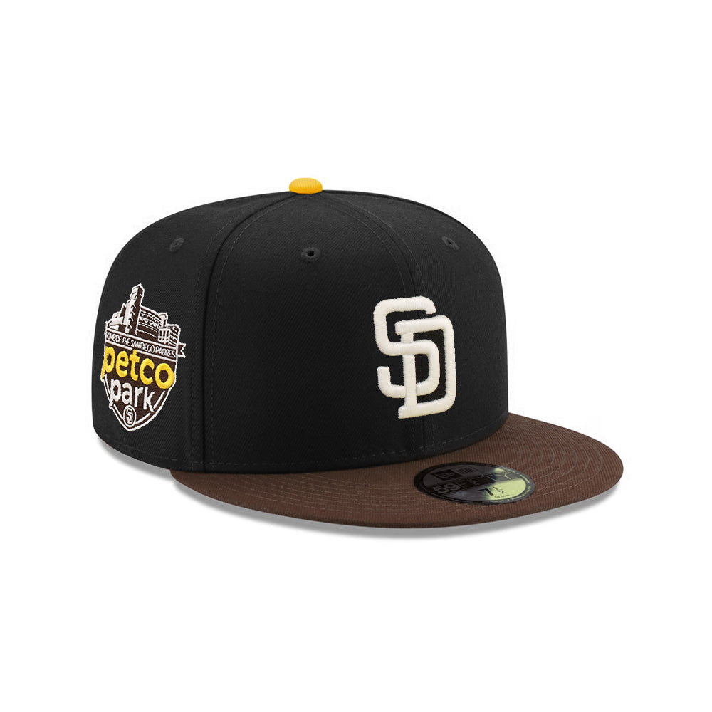San Diego Padres Black Walnut 2 Tone Petco Park SP 59Fifty Fitted ...