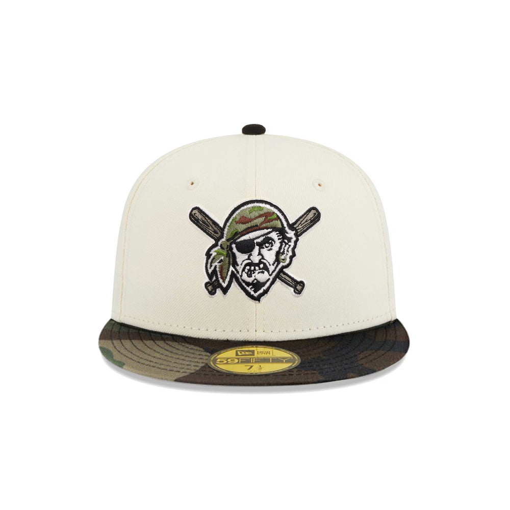 Pittsburgh Pirates Chrome Camouflage 2 Tone Team Flag SP 59Fifty Fitte ...