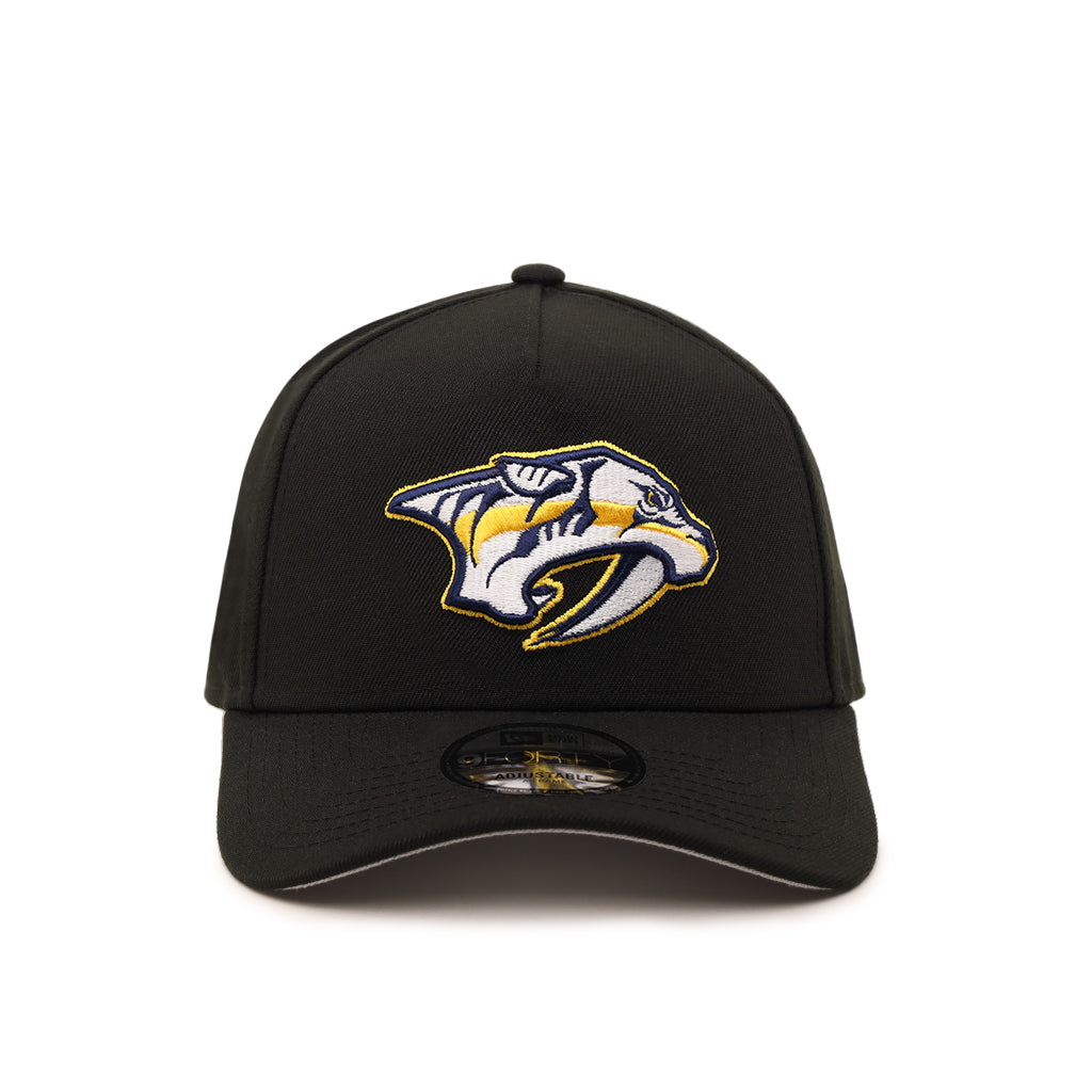 Nashville Predators 20th Anniversary SP NHL Black 9Forty A-Frame Snapb ...