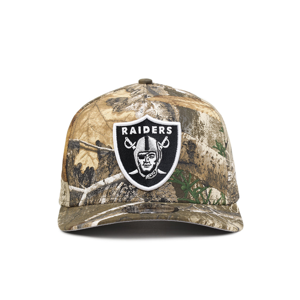 Las Vegas Raiders Real Tree 9Fifty A-Frame Snapback – CROWN MINDED