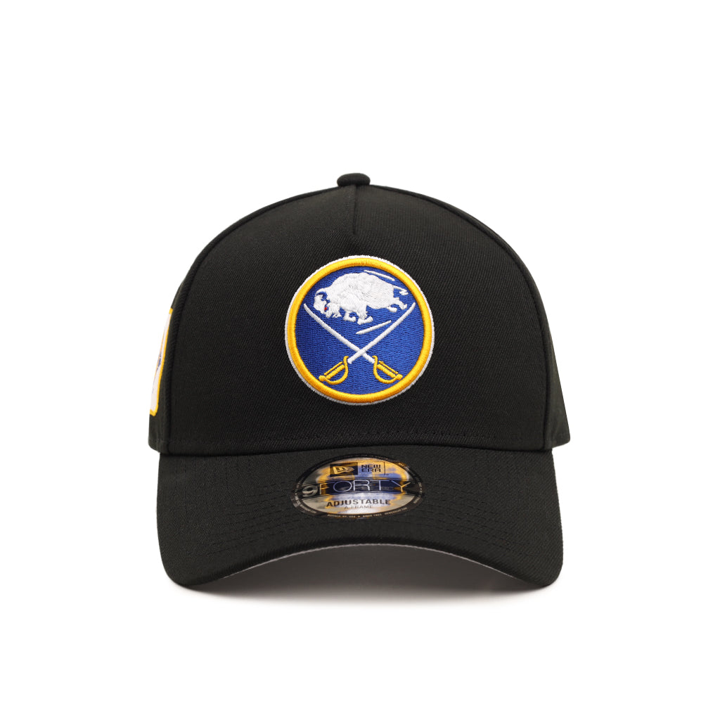 Buffalo Sabres 20th Anniversary SP NHL Black 9Forty A-Frame Snapback ...