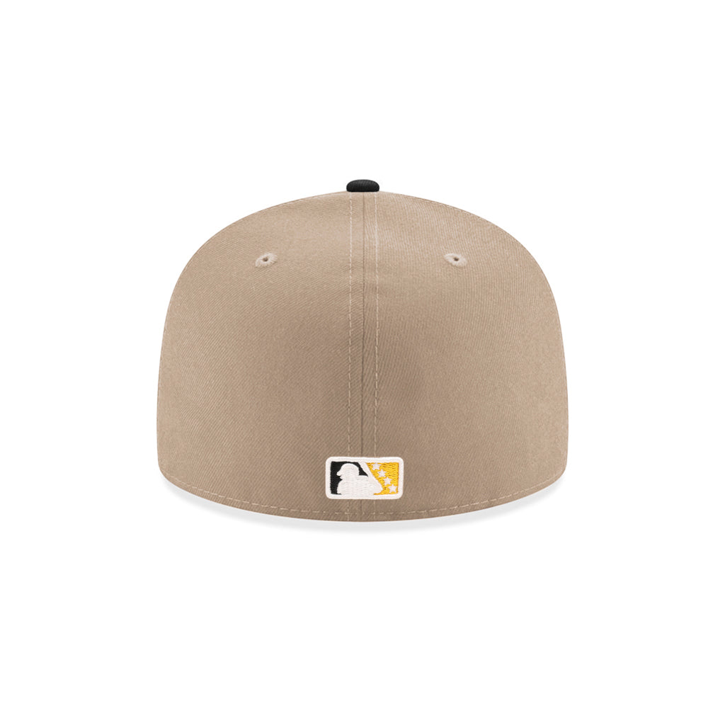 Salt Lake City Bees Camel Black 2 Tone Bee Hive SP MiLB 59Fifty Fitted ...
