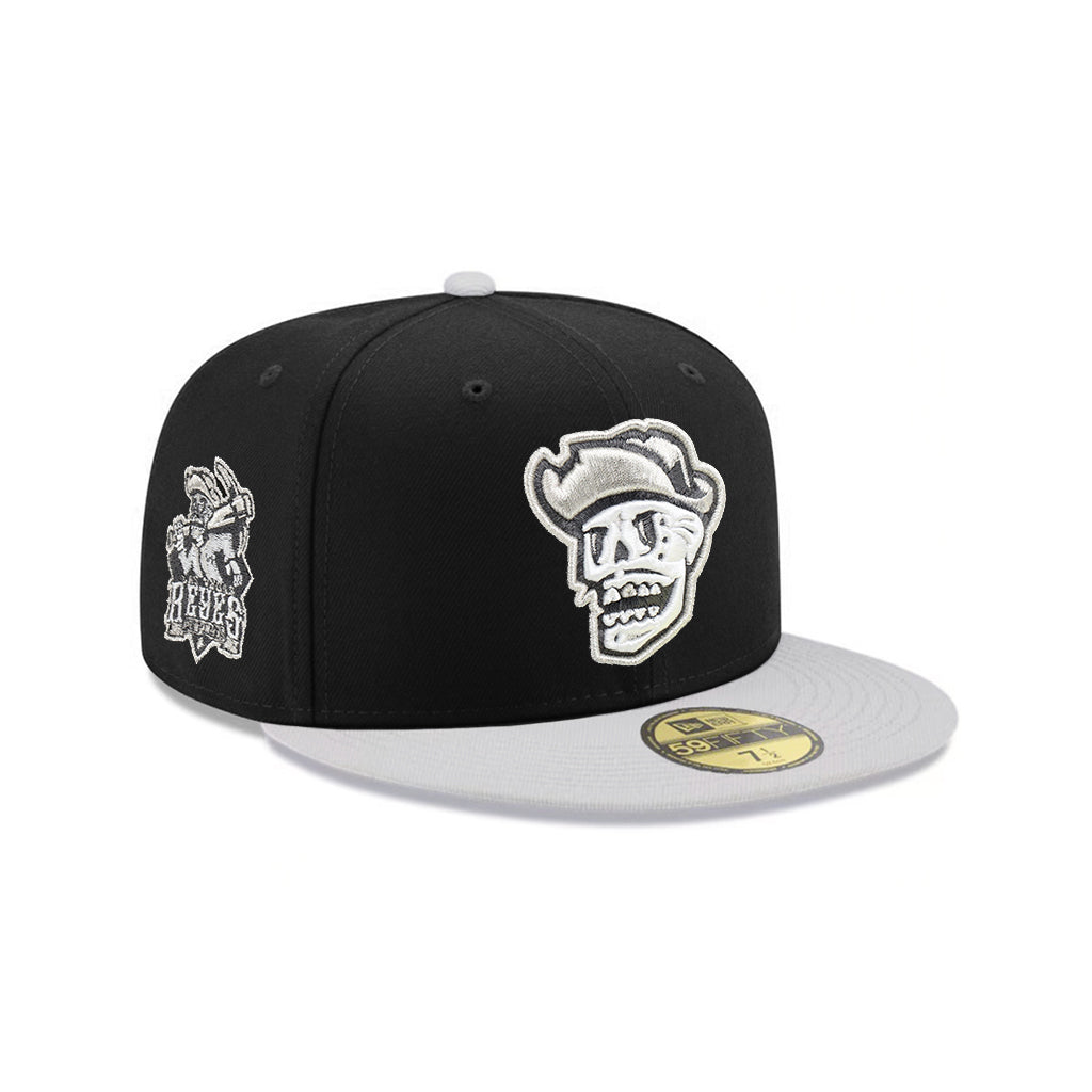 Las Vegas Aviators Black Gray 2 Tone MILB Reyes De Plata SP 59Fifty Fi ...