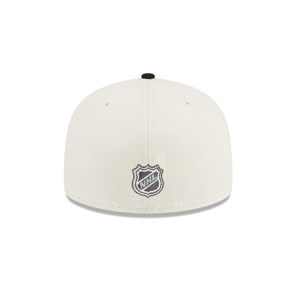 Utah Mammoth Chrome Black 2 Tone Inaugural Season SP NHL 59Fifty Fitte ...