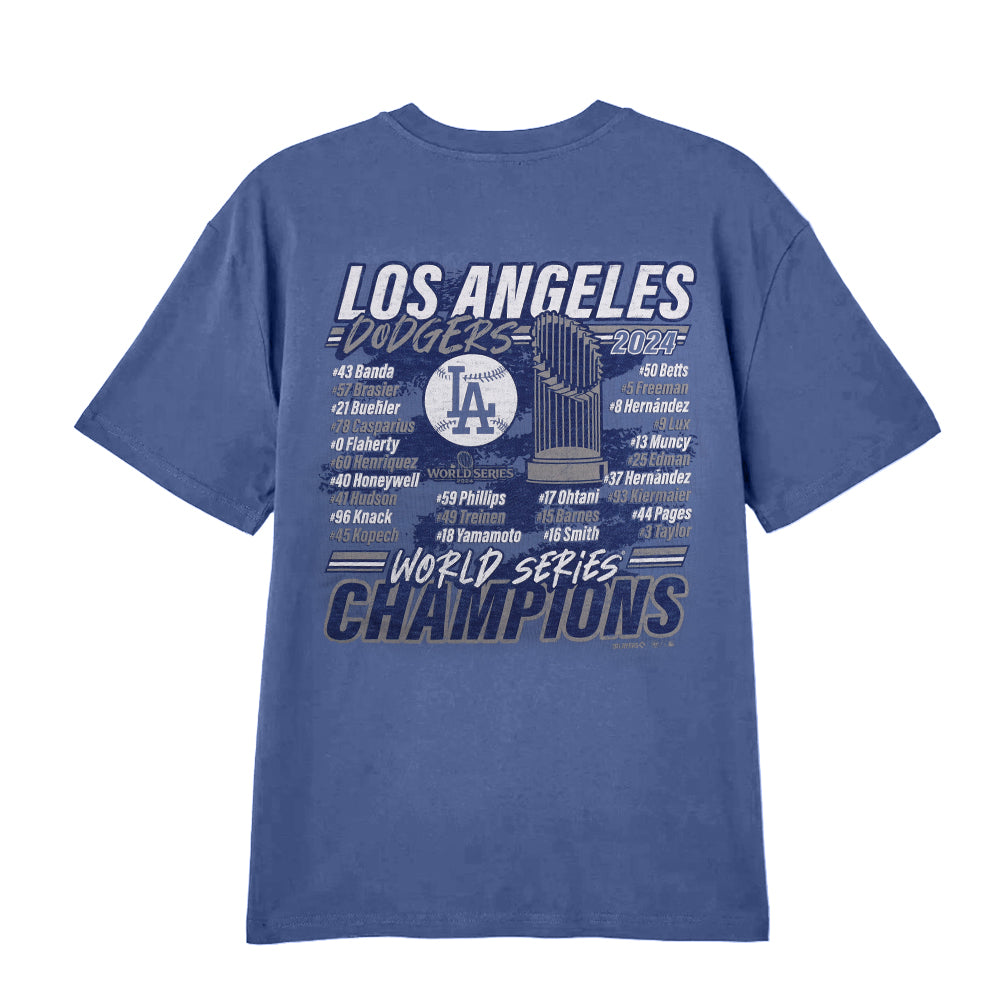 Los Angeles Dodgers World Series Champions 2024 Roster Franklin '47 Br ...