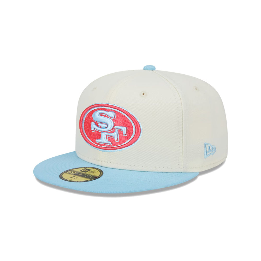 San Francisco 49ers Color Pack Chrome / Blue 59Fifty Fitted – CROWN MINDED