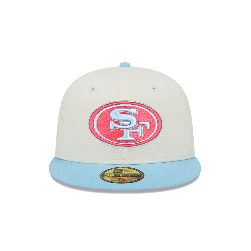San Francisco 49ers Color Pack Chrome / Blue 59Fifty Fitted – CROWN MINDED