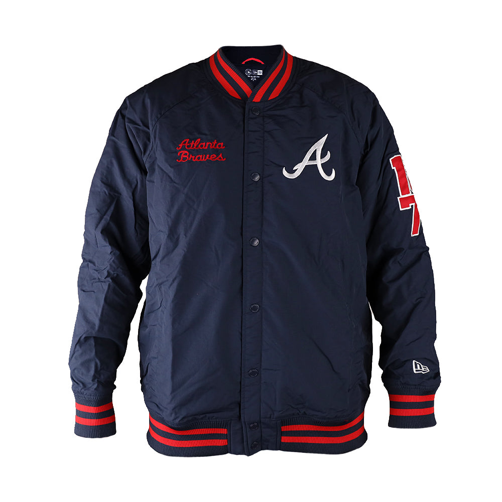New Era Atlanta Braves Snap Varsity Jacket – CROWN MINDED