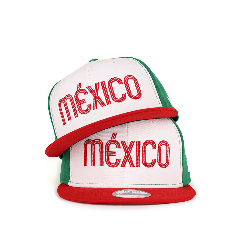 New Era Mexico Block Letters 9Fifty Snapback – CROWN MINDED