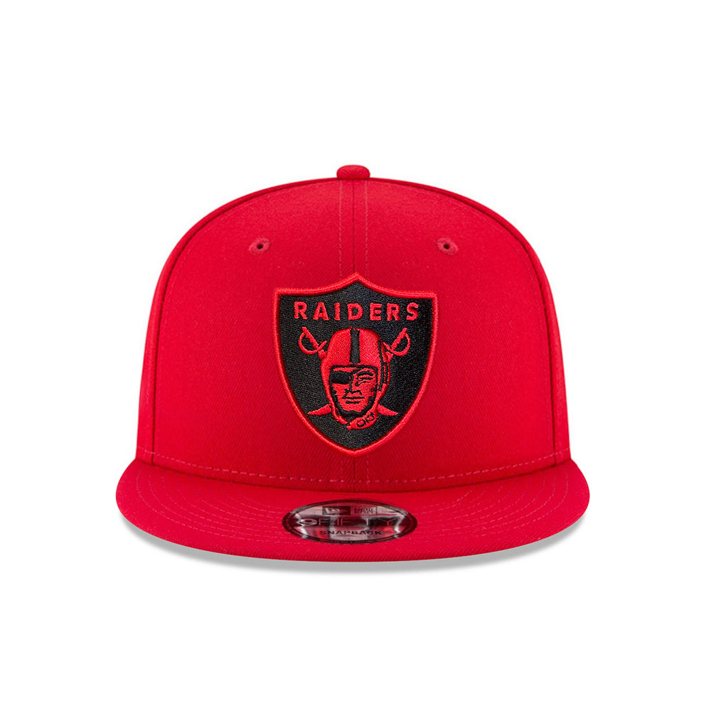 Las Vegas Raiders Scarlet Red On Black 9Fifty Snapback – CROWN MINDED
