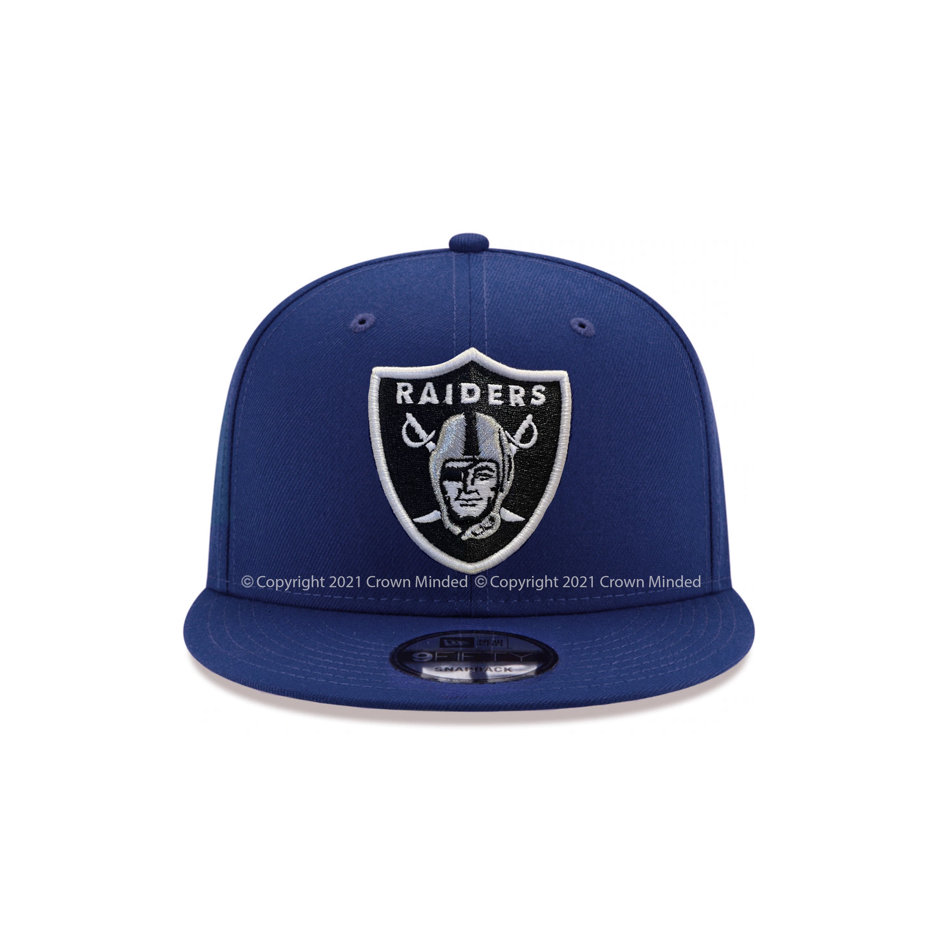 Las Vegas Raiders Royal Team Color 59Fifty Fitted Hat – CROWN MINDED