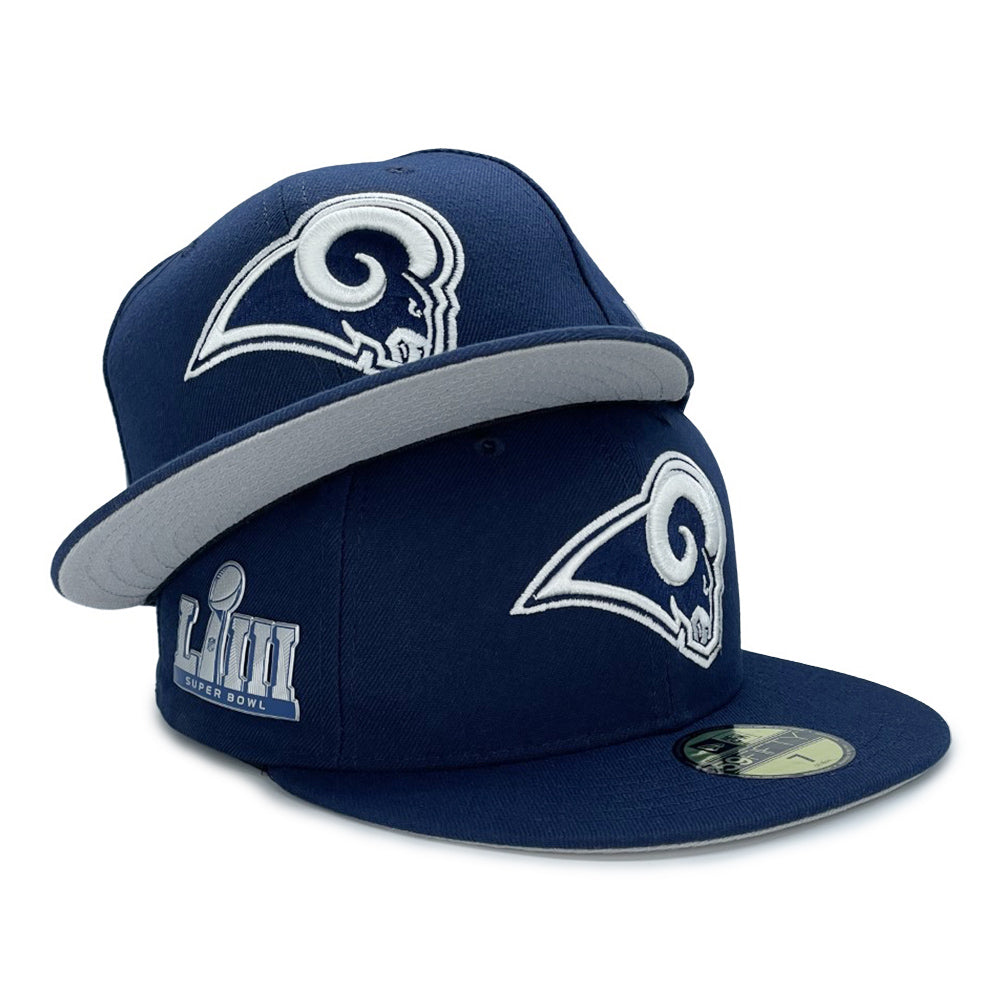 Los Angeles Rams NFL Superbowl 53 LIII 2019 59Fifty Fitted – CROWN MINDED