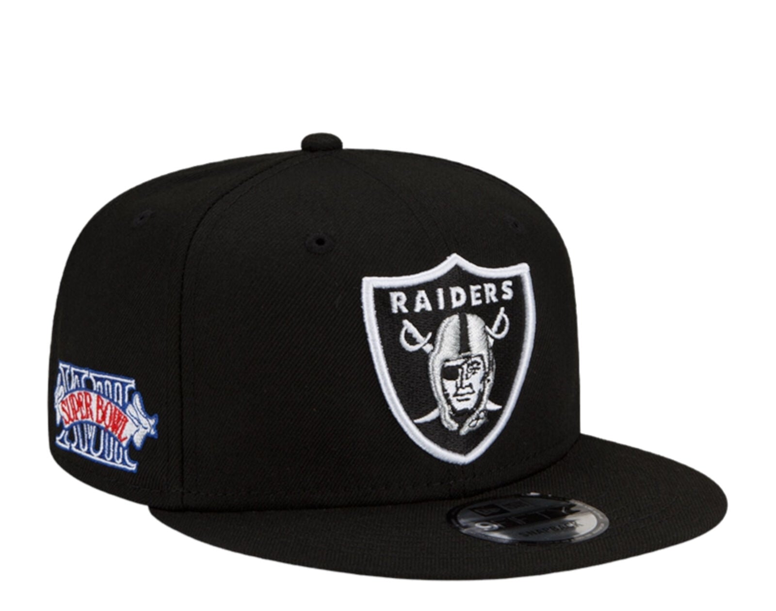 Las Vegas Raiders Super Bowl XVIII Patch Up 9Fifty Snapback – CROWN MINDED
